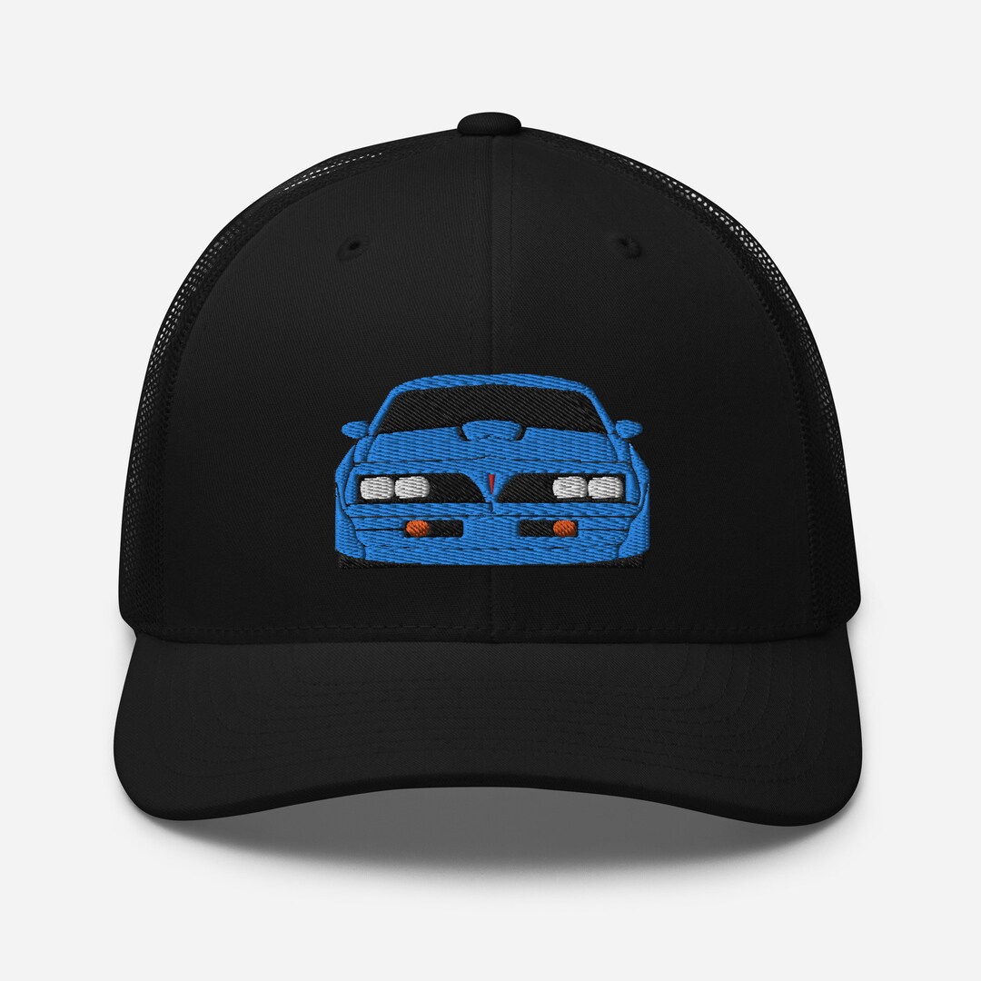 Blue 1977 1978 Trans Am Firebird Embroidery Trucker Cap Excellent Gift ...