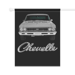Silver Grey 1966 Chevelle Garden & House Banner - Etsy