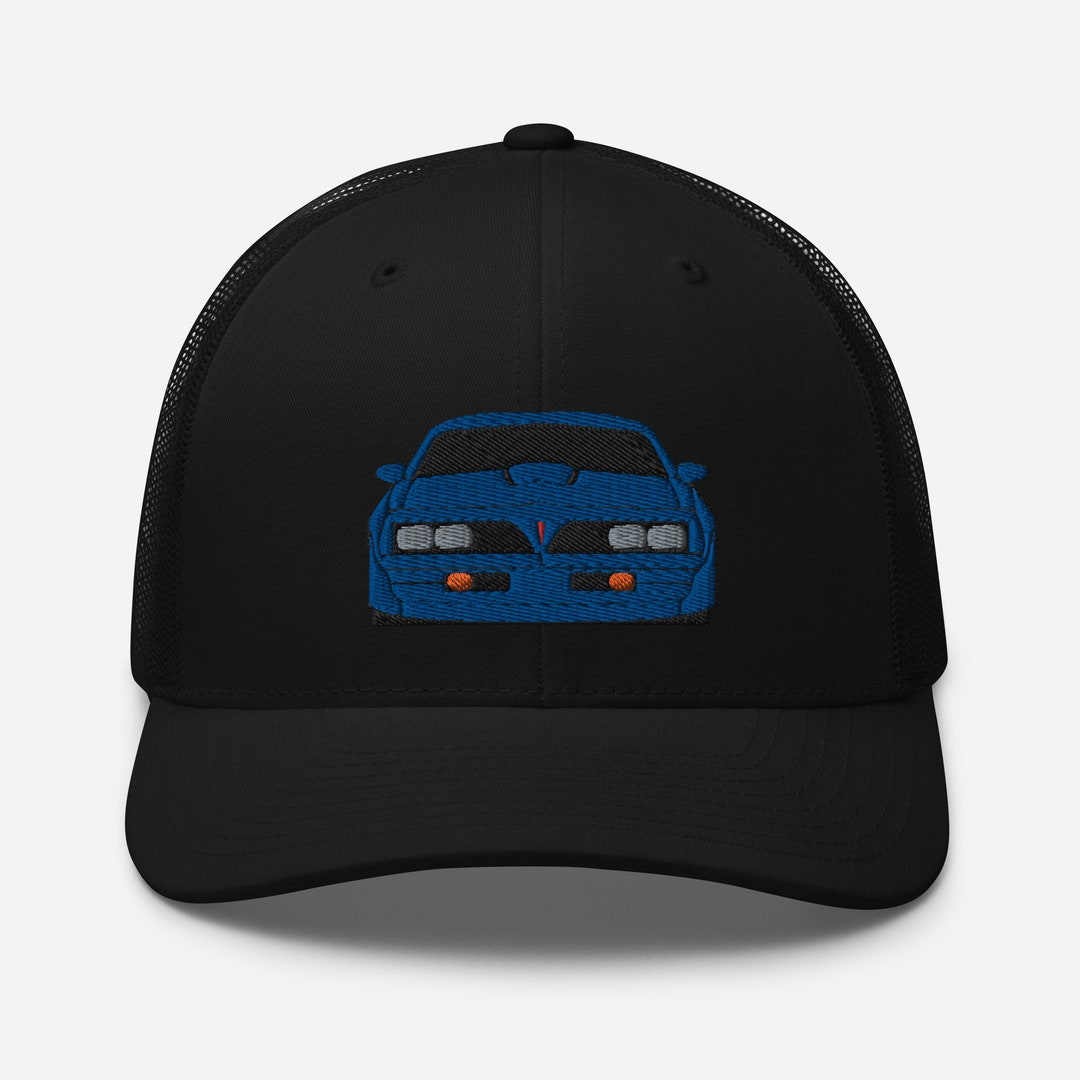 Navy Blue 1977 1978 Trans Am Firebird Embroidery Trucker Cap Excellent ...