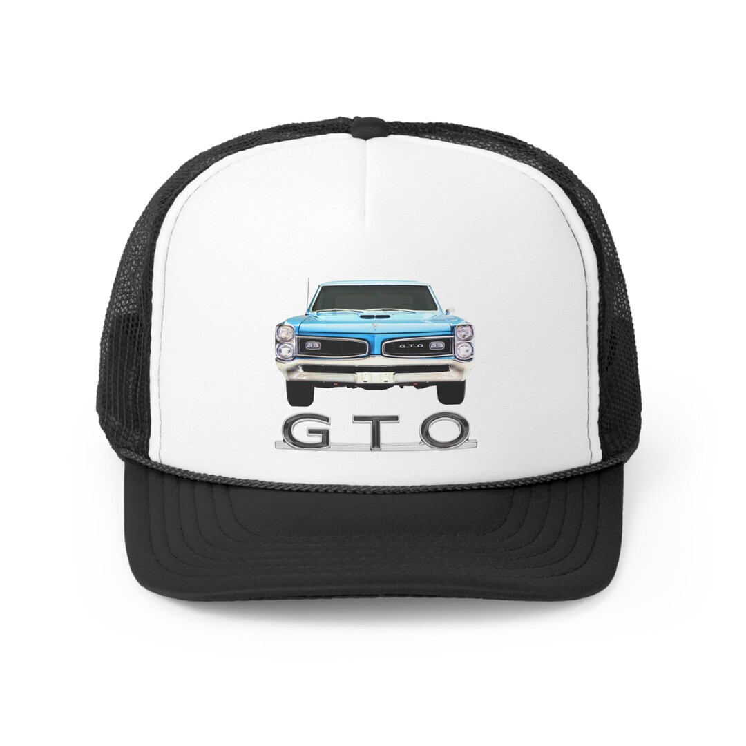 Blue 1966 GTO Trucker Caps Red White Blue Black Green - Etsy