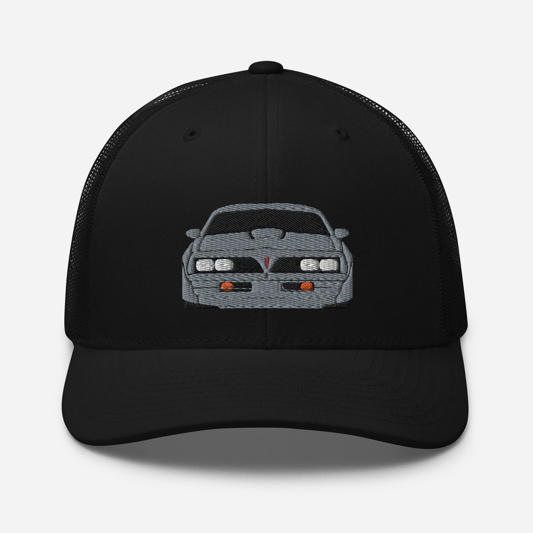 Silver Grey 1977 1978 Trans Am Firebird Embroidery Trucker Cap ...