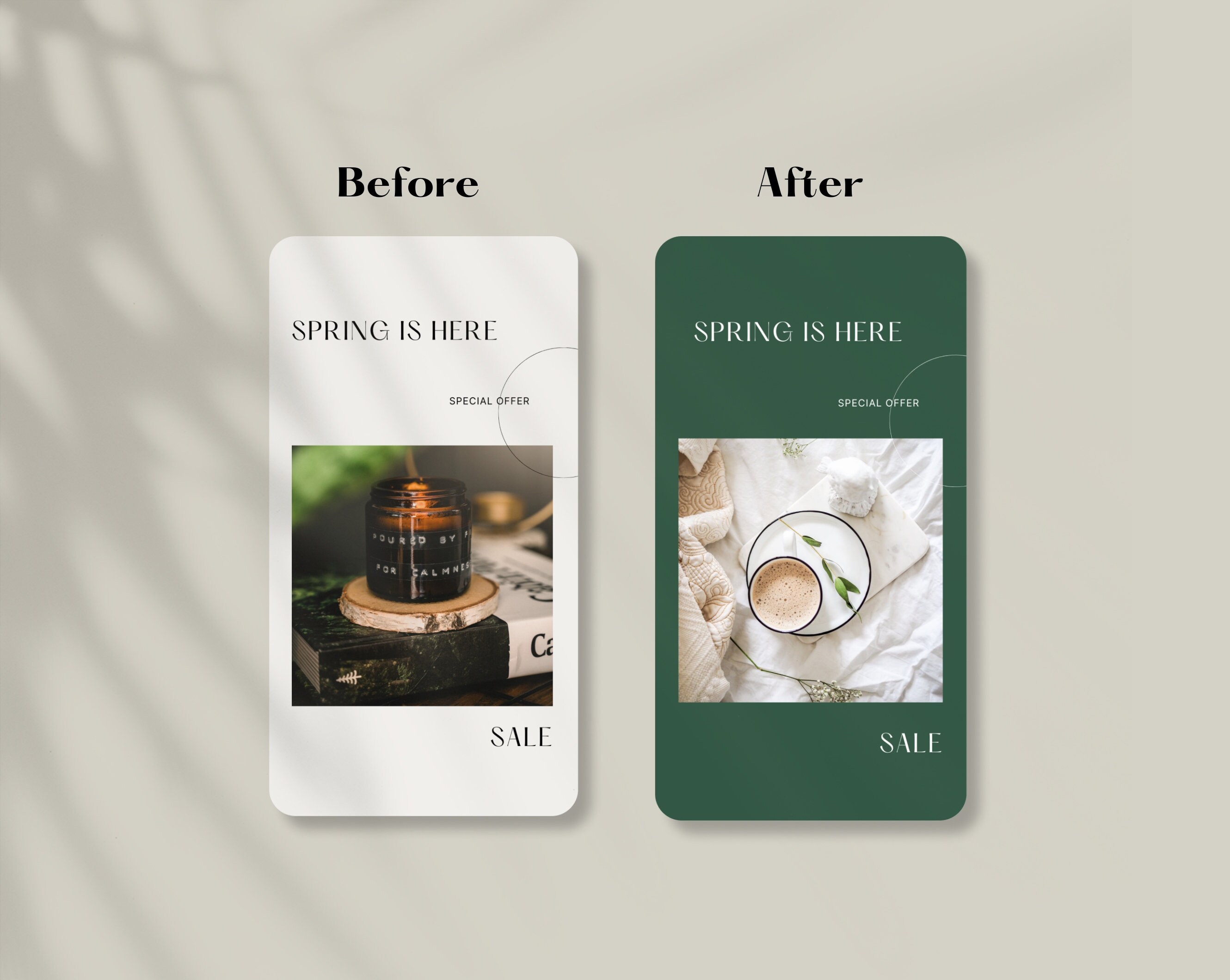80 Instagram Templates | Aesthetic Posts + Stories | Fully Customizable ...