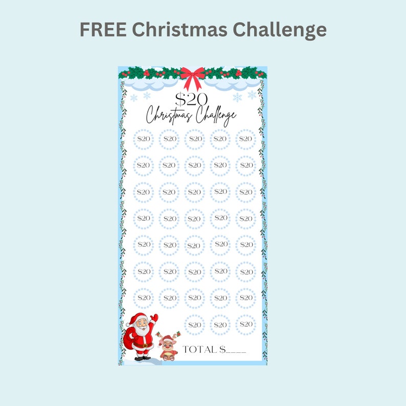Monthly Save Money Saving Challenge Printable Savings Cash Tracker Cash ...