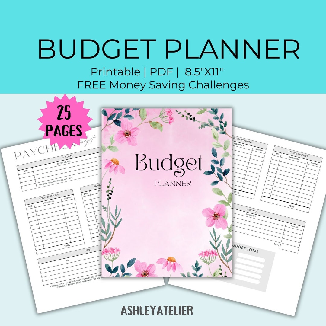 Budget Planner Printable PDF, Finance Planner, Bi-weekly Budget ...