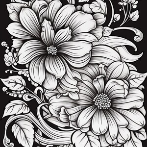 Tattoo Design, Adult Coloring Book, 50 Printable Coloring Pages - Etsy