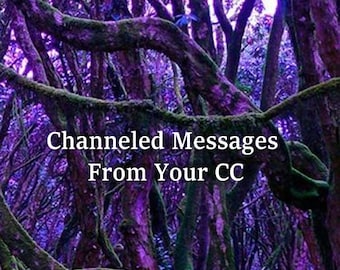 Channeled Letter From Your Comfort Character - Etsy