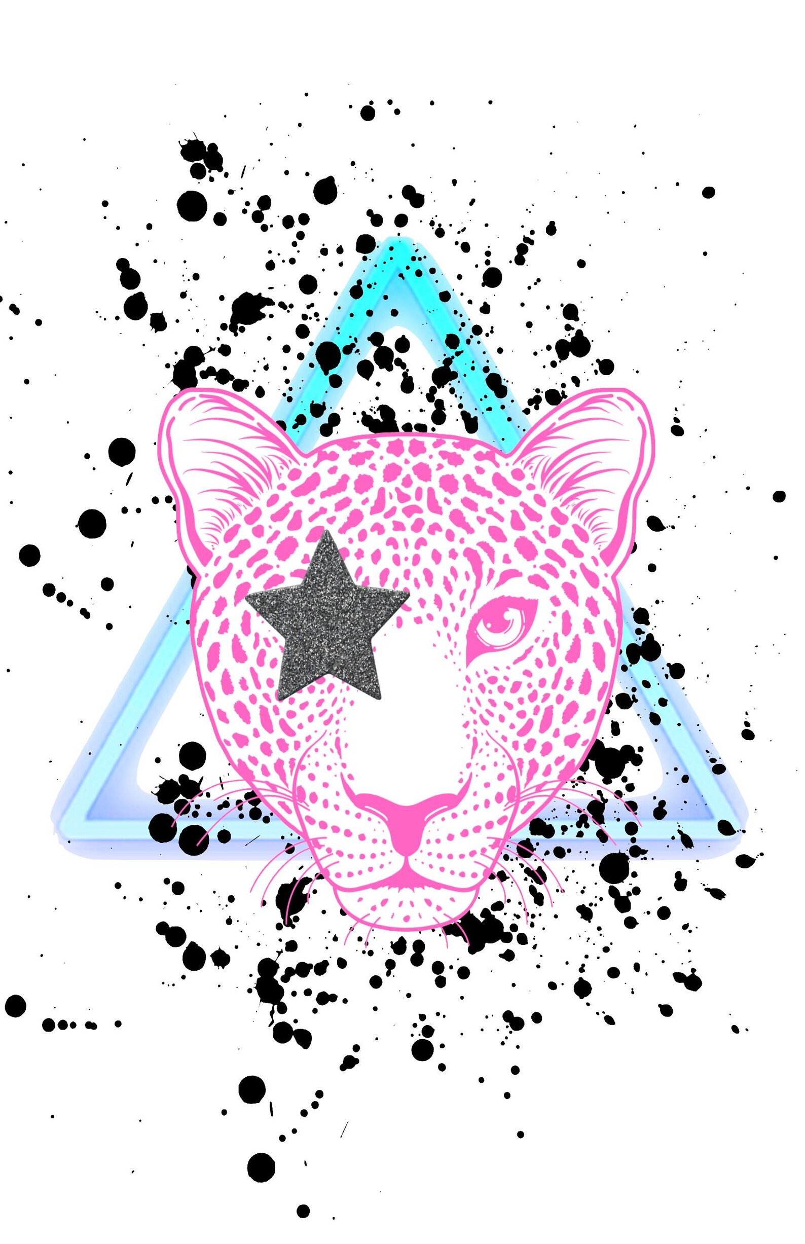 Blank Mascot Logo Def Leppard Jaguars Image Cat Leopard Preppy FILE ...