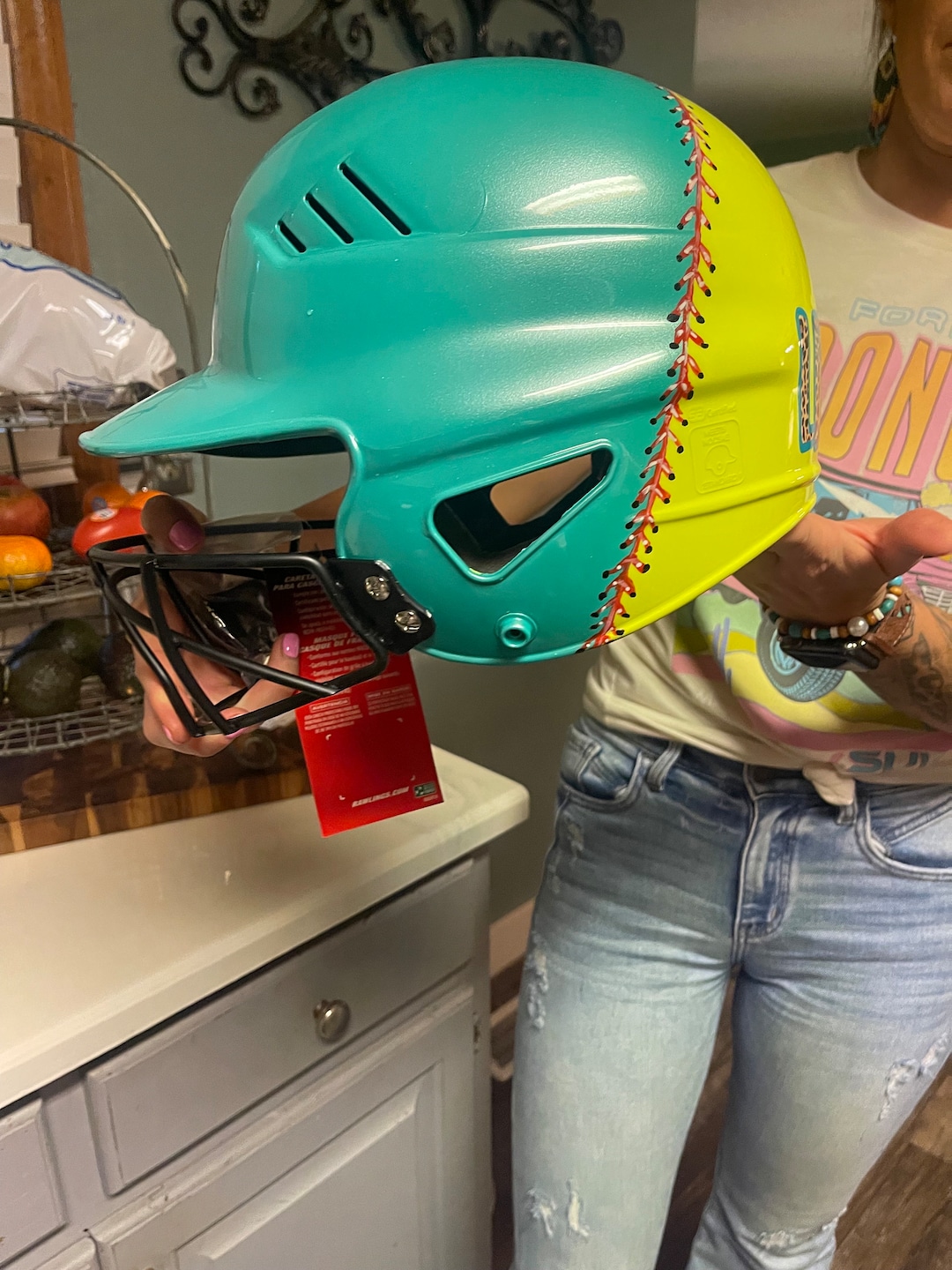 Baseball Softball Custom Painted Unique Helmets - Etsy