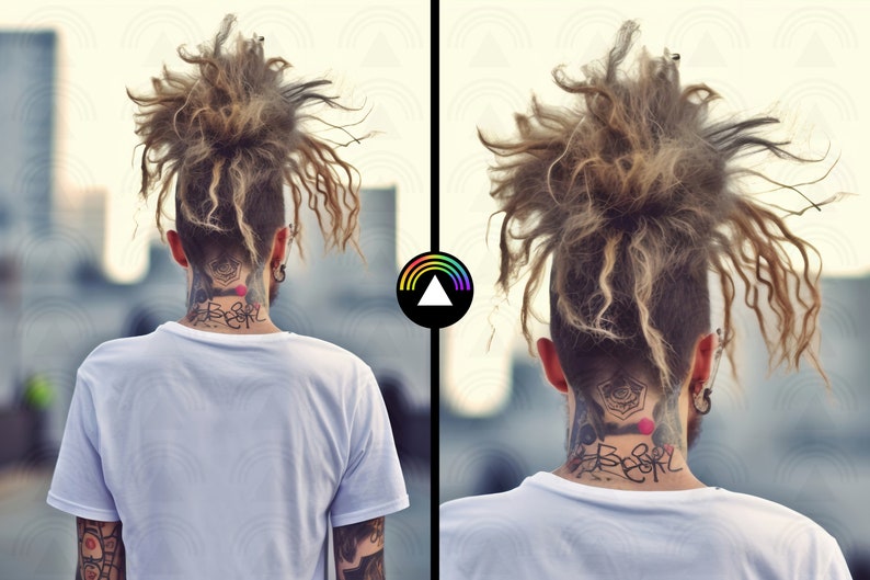 Big Hair T-shirt Mockup Urban Ghetto Shirt Mock-up Tattoos T Shirt ...