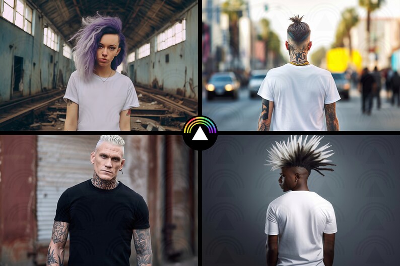 16x Punk Rocker T Shirt Mockup Bundle Punk Shirt Mockup - Etsy