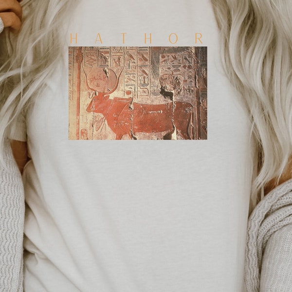 Hathor Cow Tee - Etsy