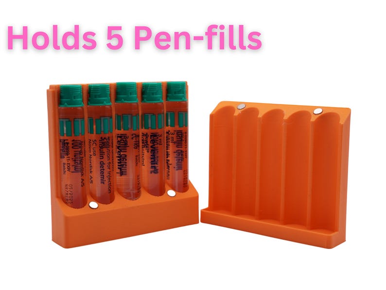 Customizable Insulin Pen Travel Case – Compact, Protective & Refillable Holder for Insulin Pens ...