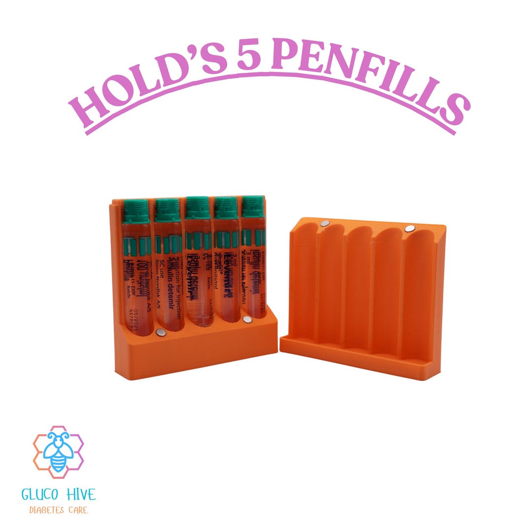 Customizable Insulin Travel Case for Pen Fills | Compact Diabetes ...