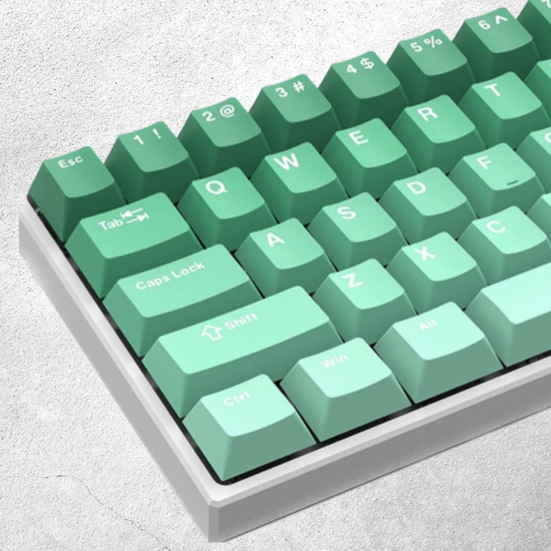 Green Keycap Set - Etsy