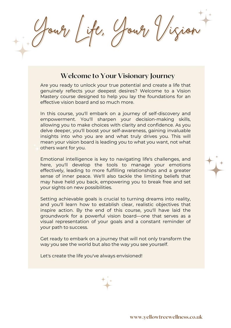 Create a Vision Board That Actually Works: Step by Step Course instant ...