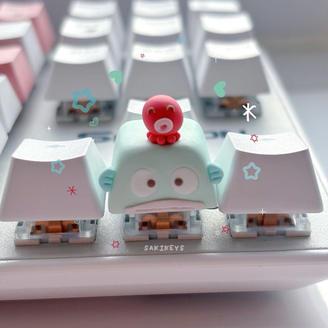 Hangyodon Inspired Handmade Artisan Keycap Kawaii Keycaps Cute Keycaps ...