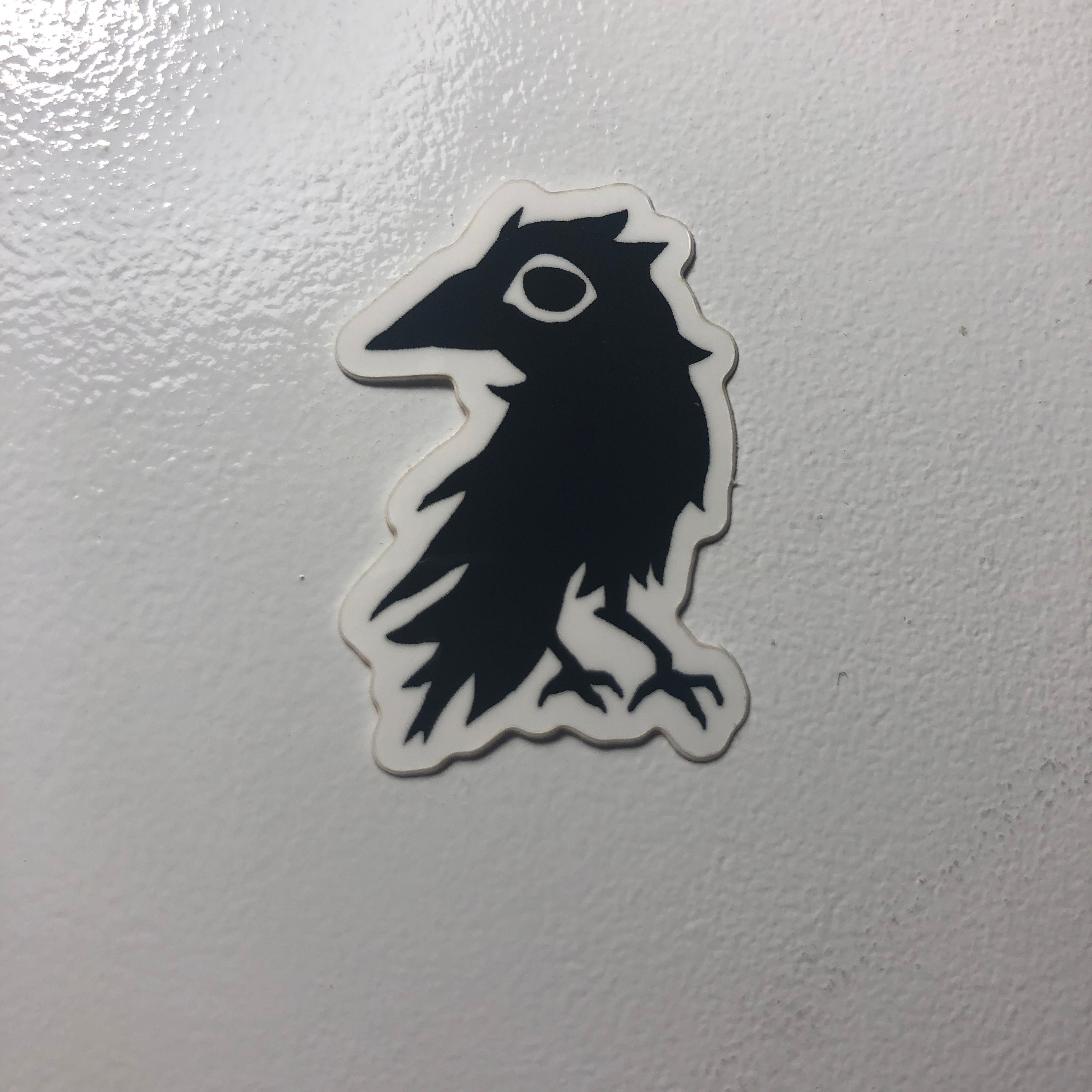 Crow Logo Sticker - Etsy