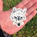 Wolf Head Sticker - Etsy