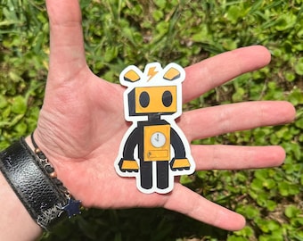 Steampunk Industrial Robot Panda Sticker - Etsy
