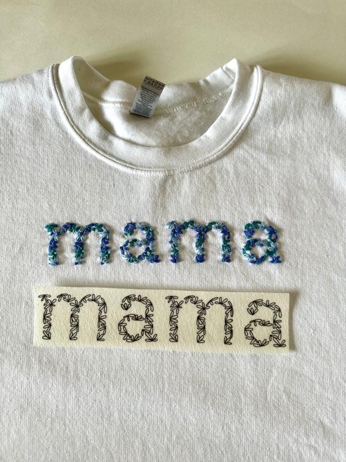 Floral Mama Embroidery Pattern | Digital Embroidery | Hand Embroidery ...