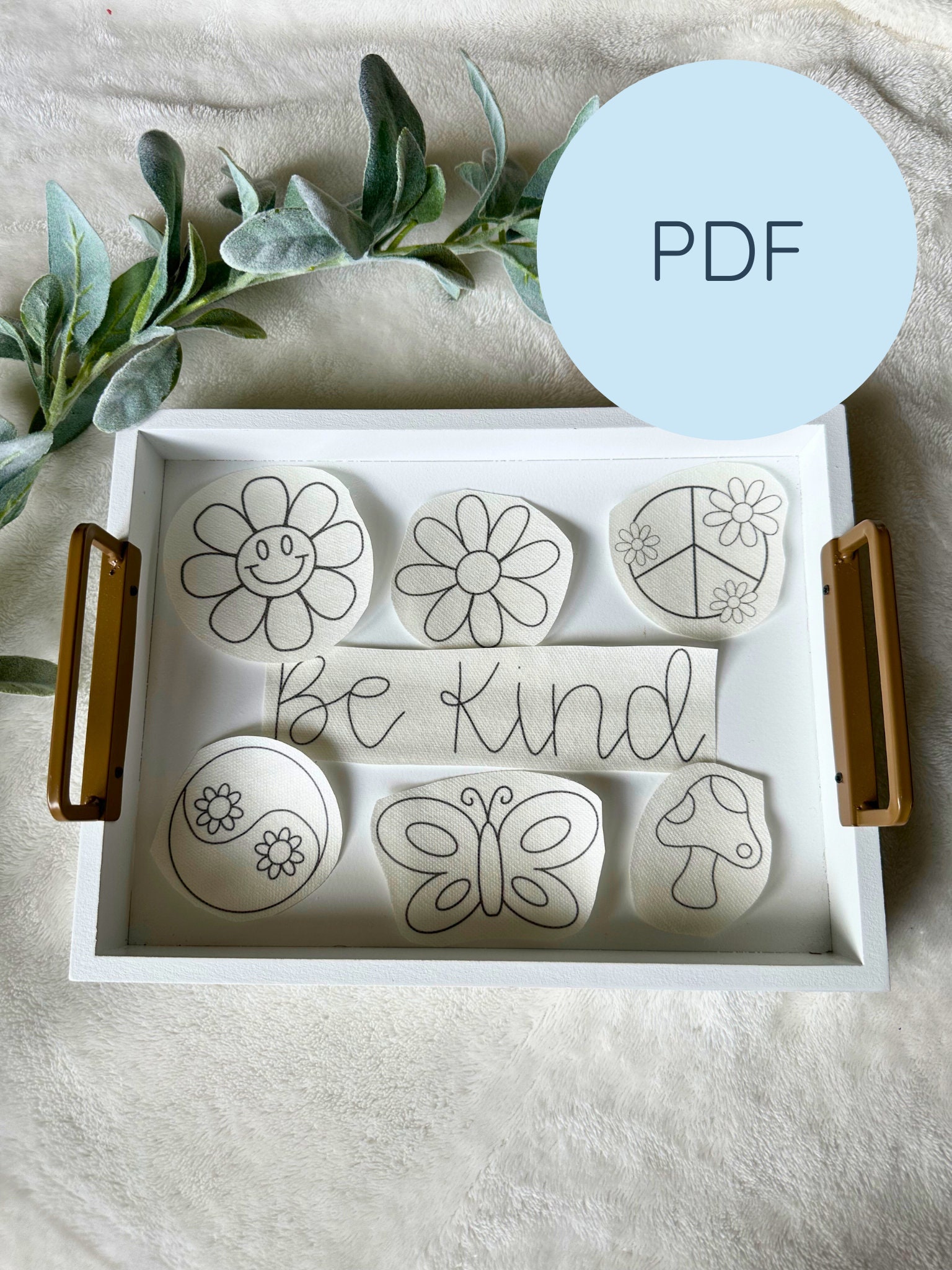 Groovy Babe Stick and Stitch Hand Embroidery Stickers | Digital ...