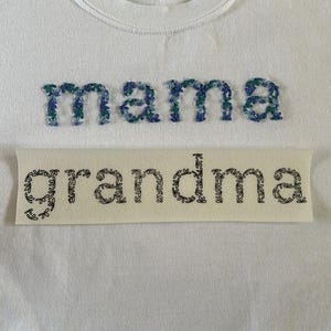 Floral Grandma Embroidery Pattern | Digital Embroidery | Hand ...