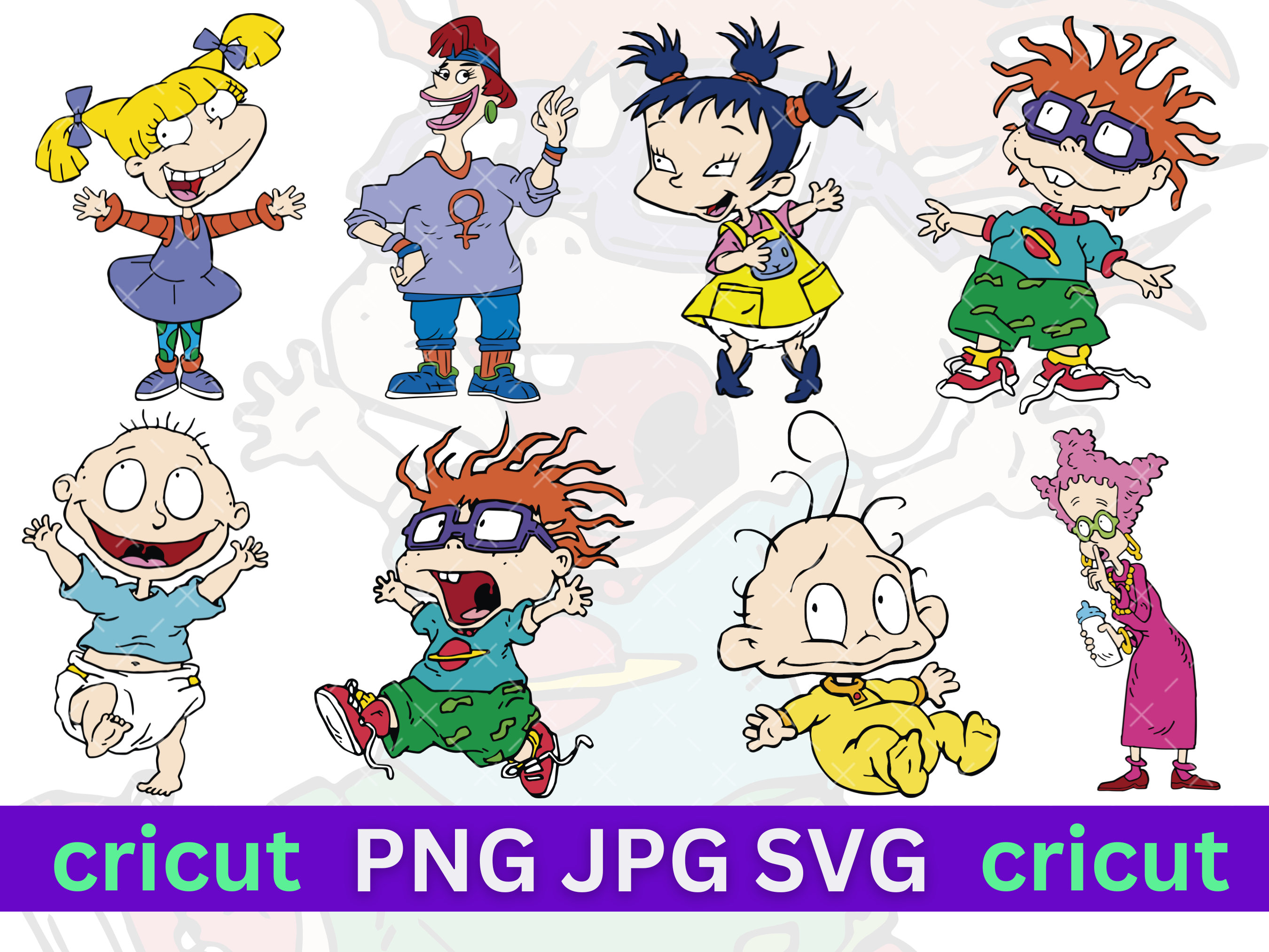 Rugrats Svg Rugrats Clipart Rugrats Png Files Rug Rats Svg - Etsy Canada