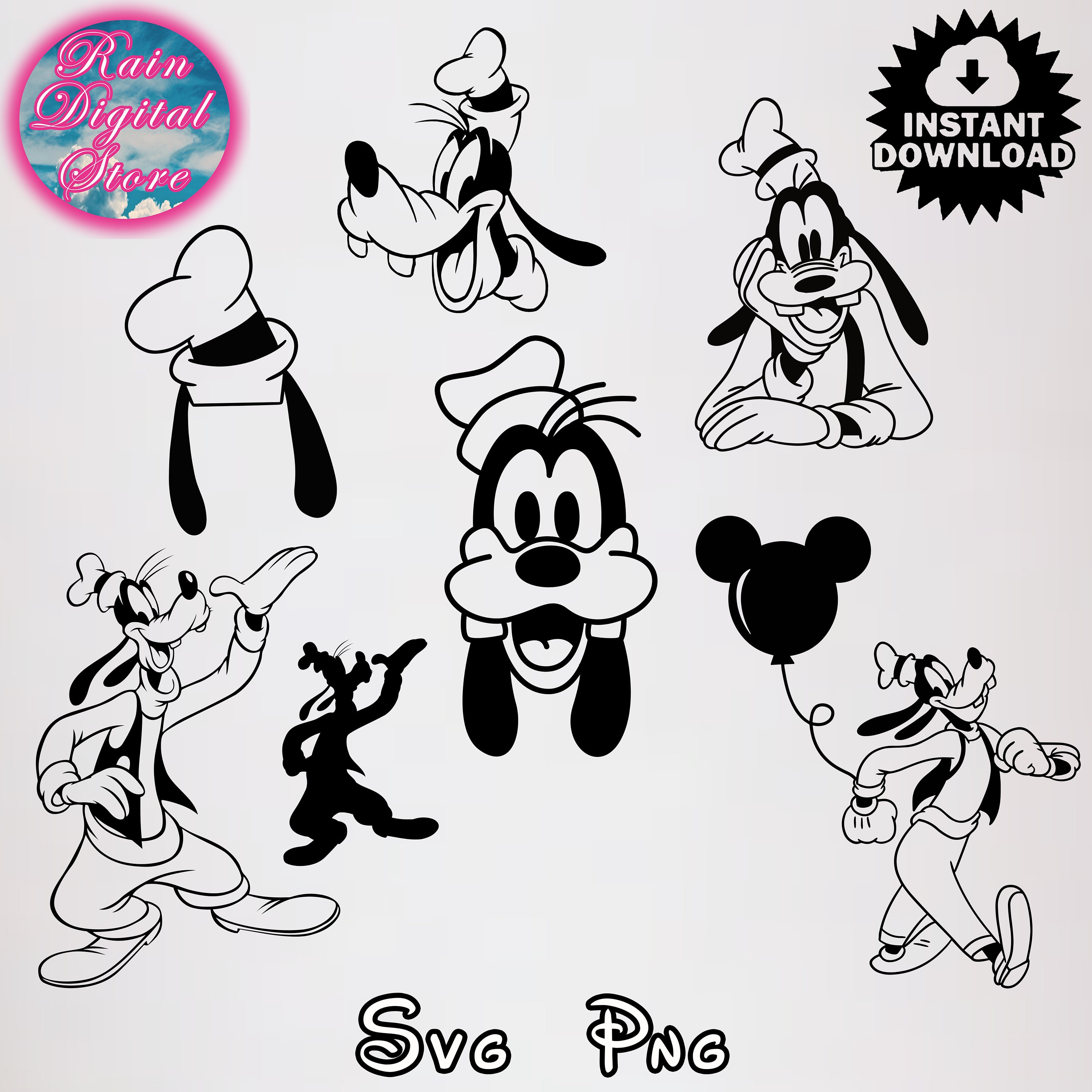 Goofyy Svg Bundle, Goofyy Svg Png Cricut, Layered Svg Bundle - Etsy