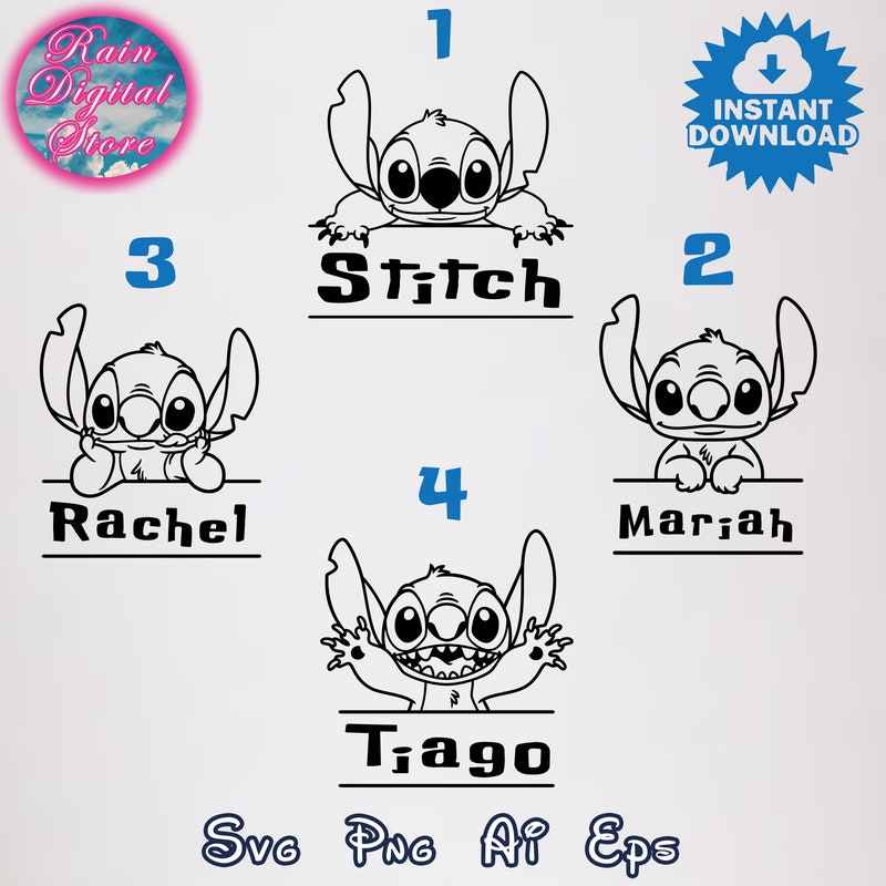 Stitch plotterdatei - Etsy.de