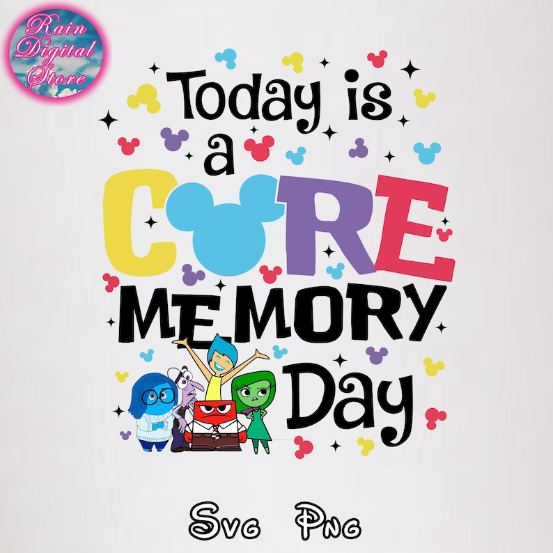 Today is a Core Memory Day Svg Png, Inside Out Svg Png, All the Feels ...