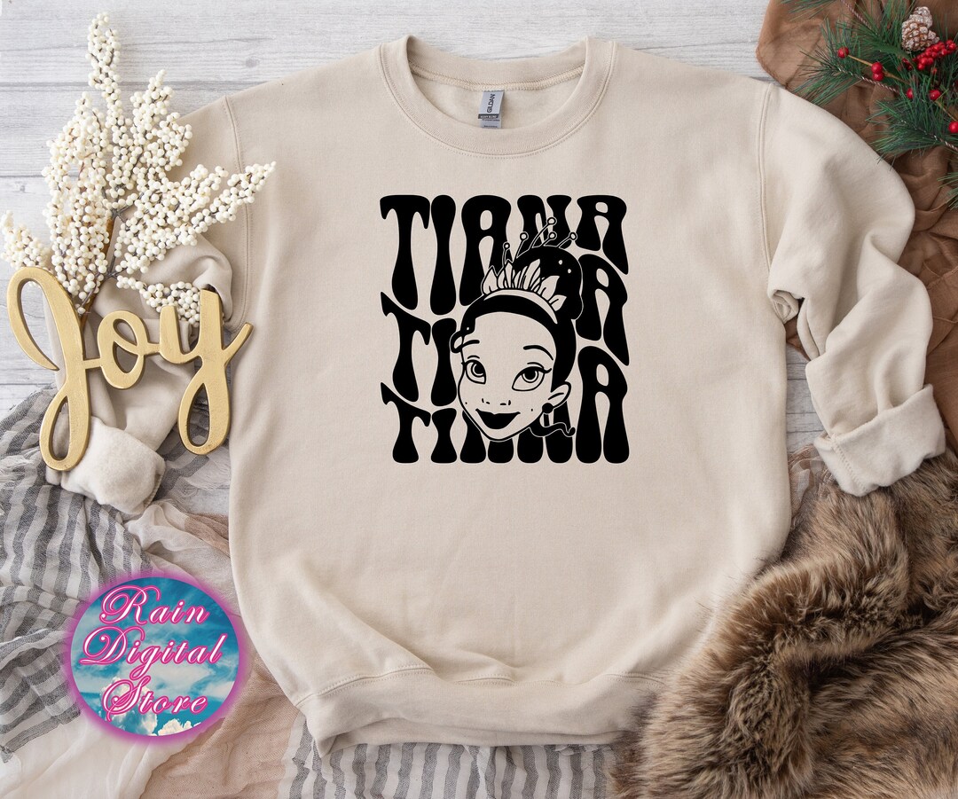 Retro Tianaa Svg Png Cricut, Retro Princess Tianaa Svg, Tianaa Svg, Svg ...