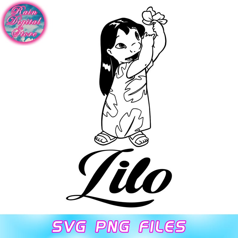 Stitch SVG PNG BUNDLE, Lilo & Stitch Svg, Stitch Angel Svg Png, Cricut ...