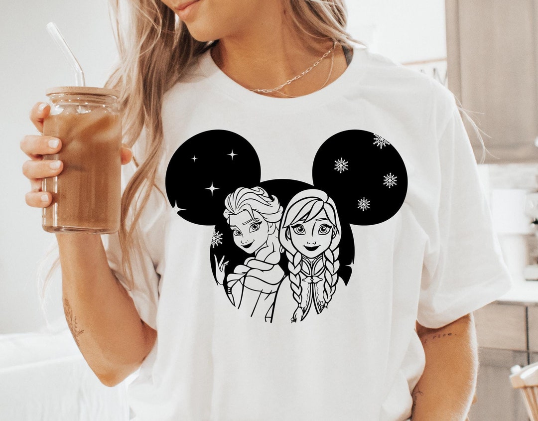 Elsa Anna Mouse Head Svg, Princess Elsa Anna Mouse Ears Svg Png, Frozen ...