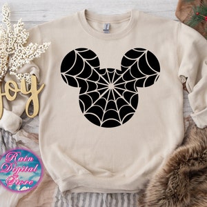 Bundle Halloween Mouse Spider Web SVG, Halloween Mouse Spider Web Svg ...