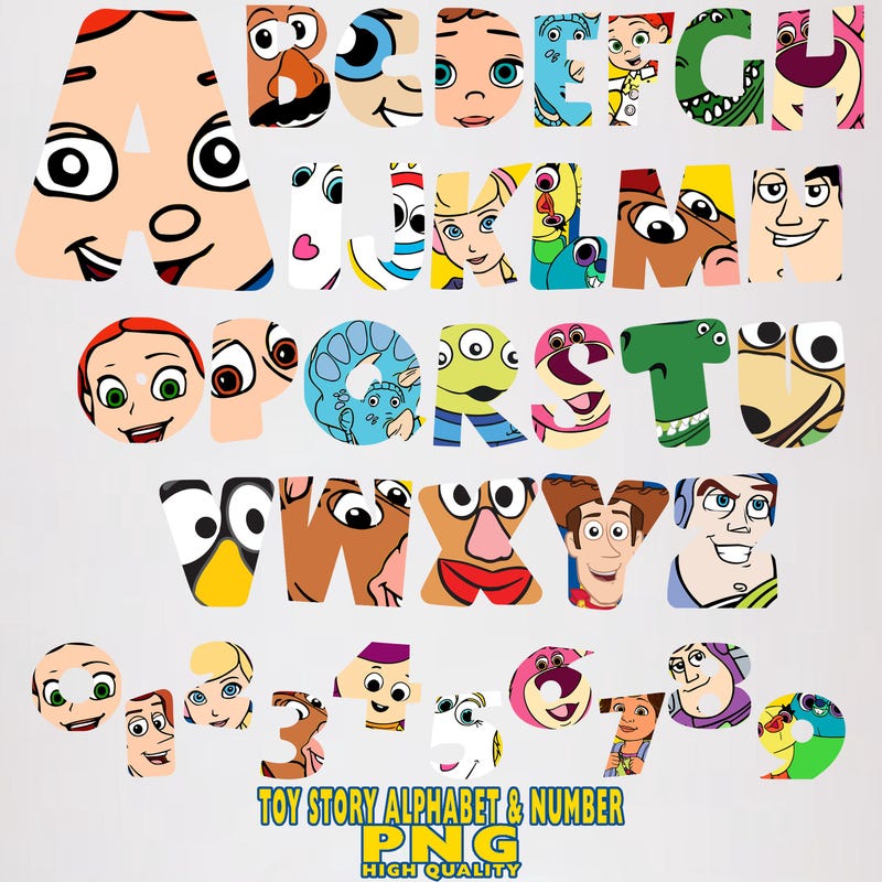 Toy Story Font - Etsy
