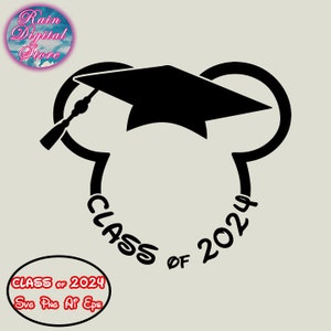 Mickey Graduation - Etsy