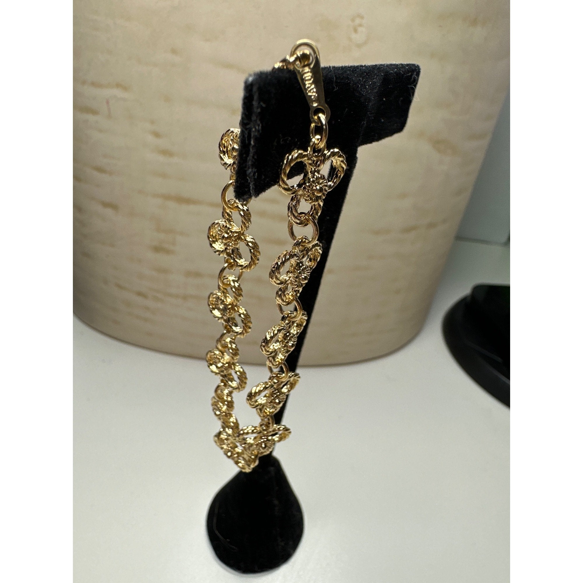 Vintage Avon Gilded Lace Necklace and Bracelet Set - Etsy