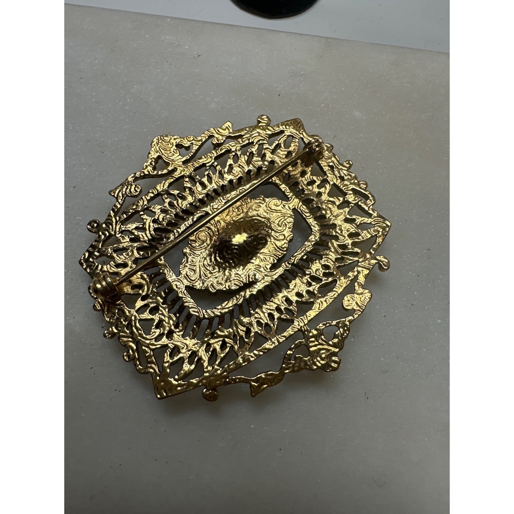 Vintage Art Deco Pin Brooch - Etsy