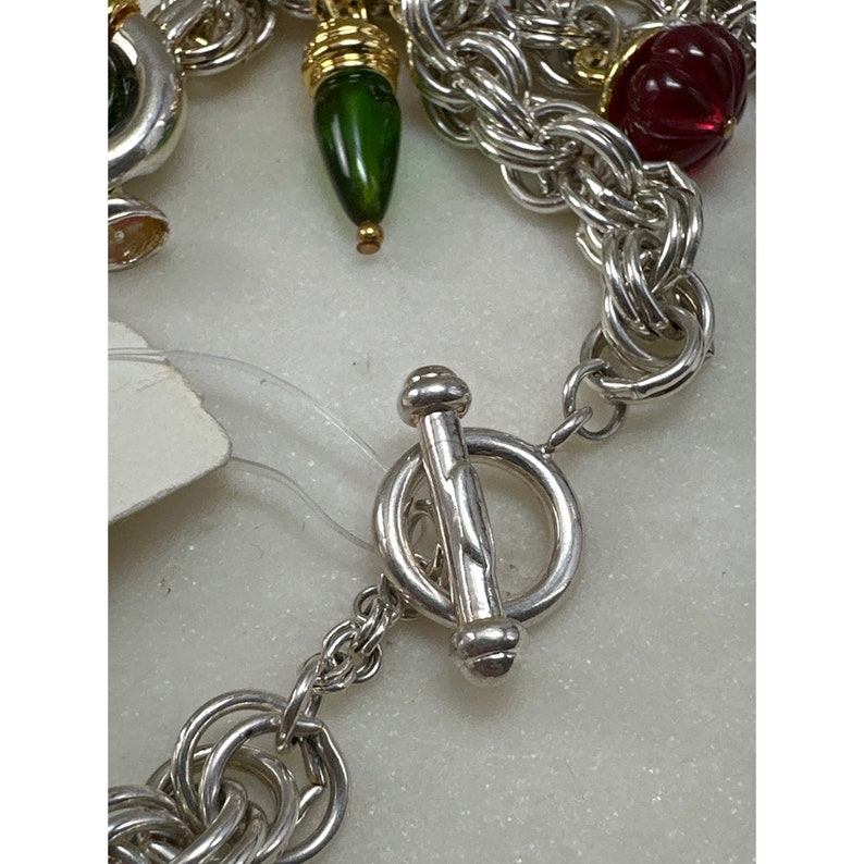 Vintage Avon Jasara Christmas Necklace - Silver-tone - Etsy
