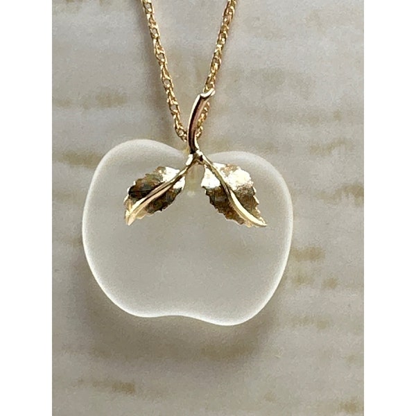 Apple Pendant - Etsy