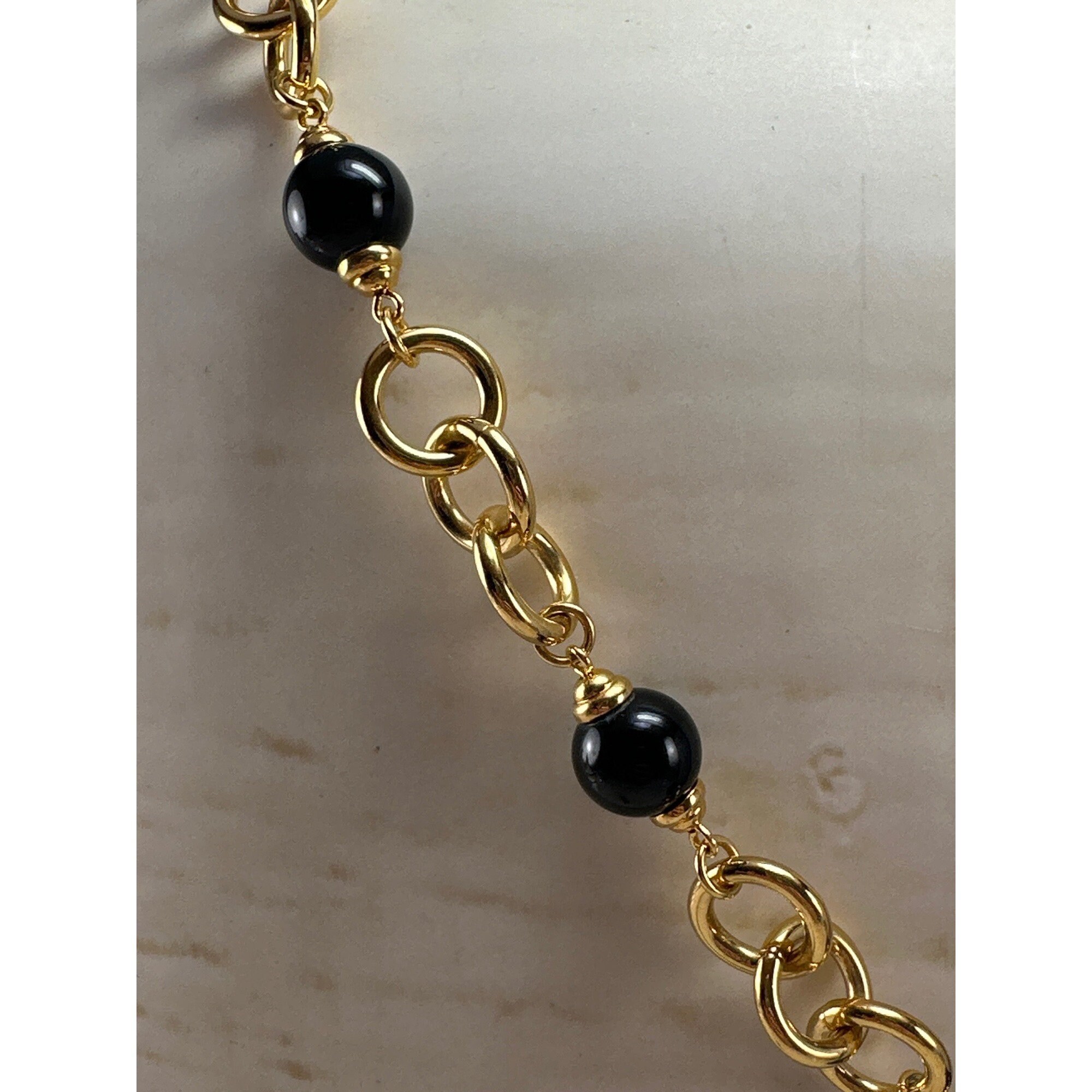 Vintage Monet Chain Necklace - Etsy