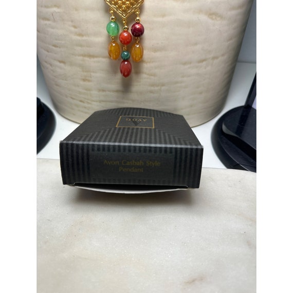 Vintage Avon Kasbah Style Pendant - Gem