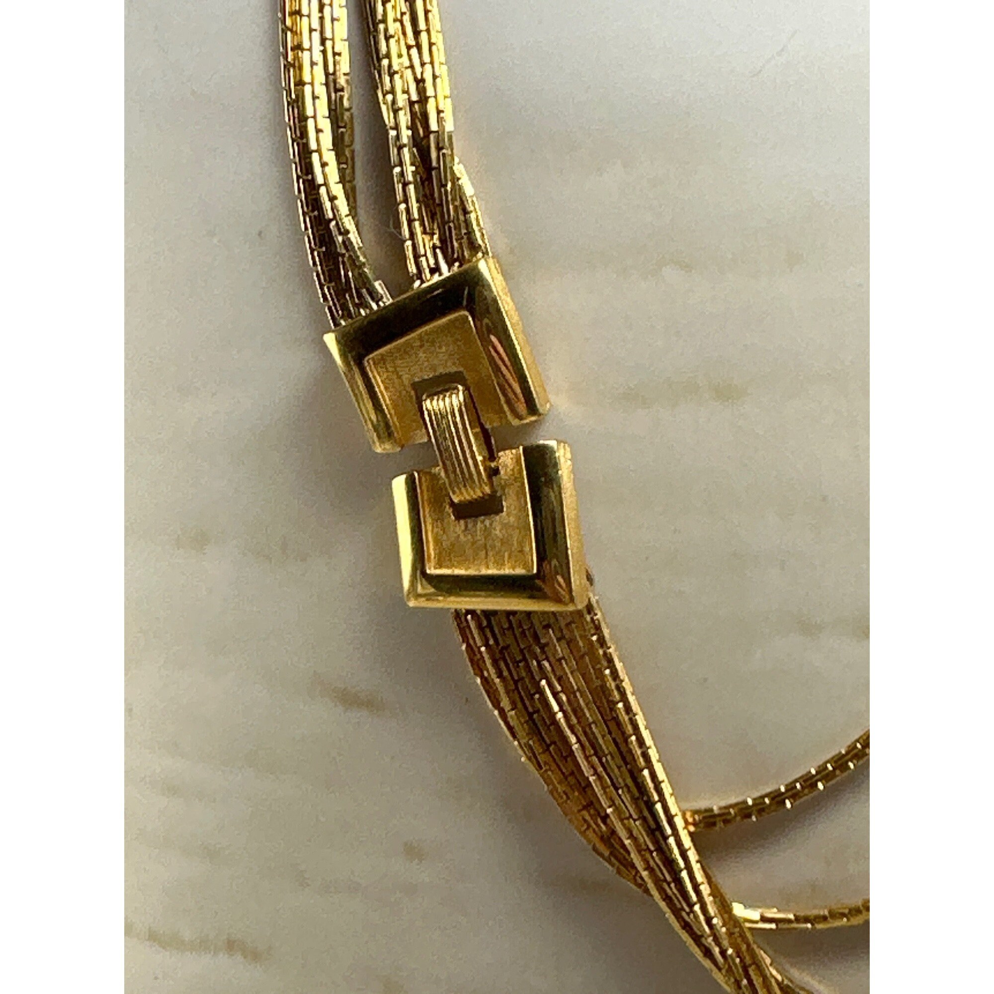 Vintage Trifari Signed Seven-strand Necklace - Etsy