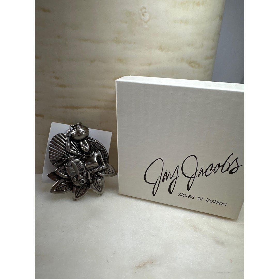 Vintage Jay Jacobs Exotic Pin - Etsy