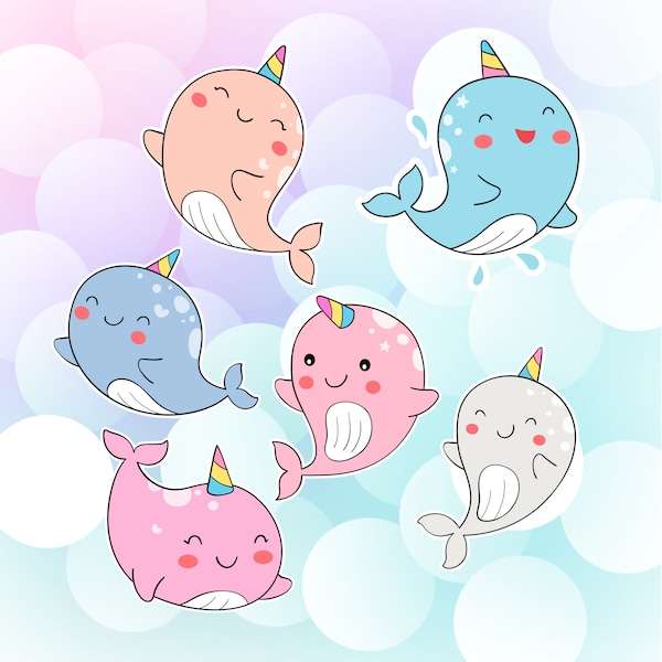 Narwhal Sticker - Etsy