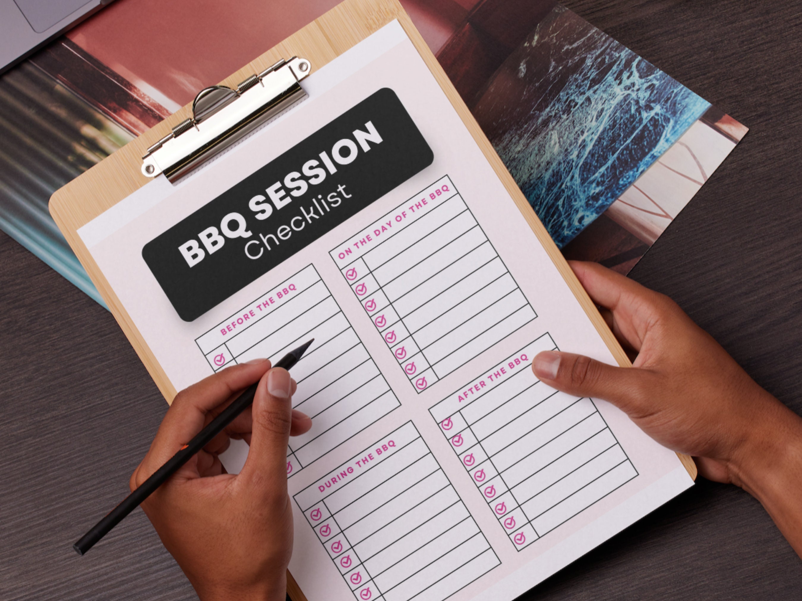 BBQ Logbook | BBQ Journal | Printable PDF Digital Download - Etsy