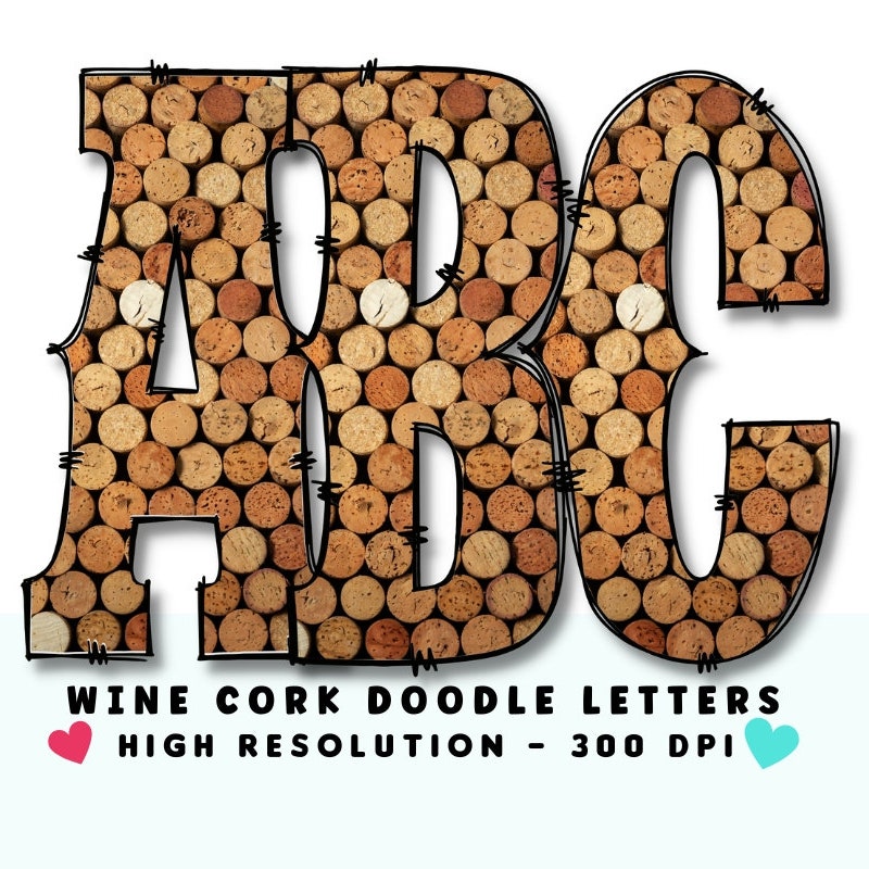 Wine Letters - Etsy