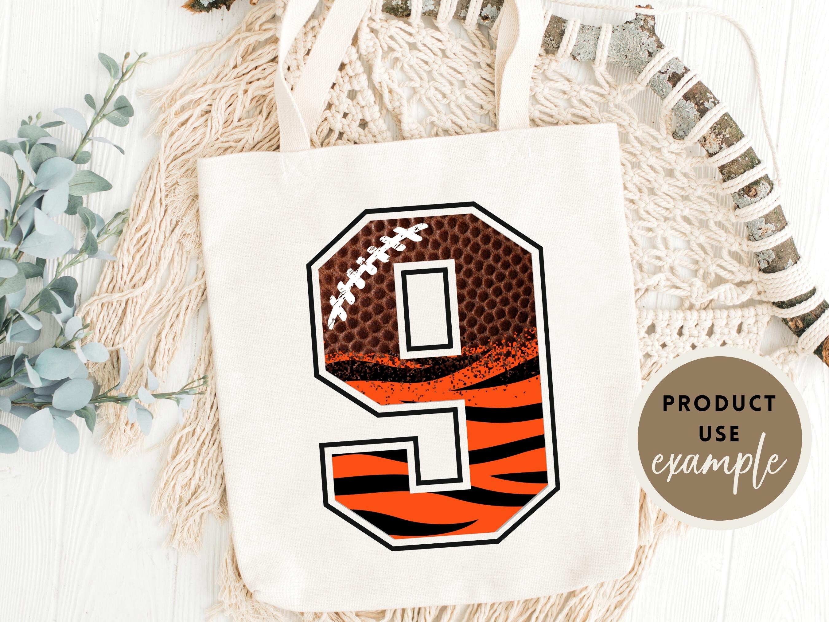 BENGALS STRIPES Alphabet & Numbers Set PNG Scrapbooking - Etsy