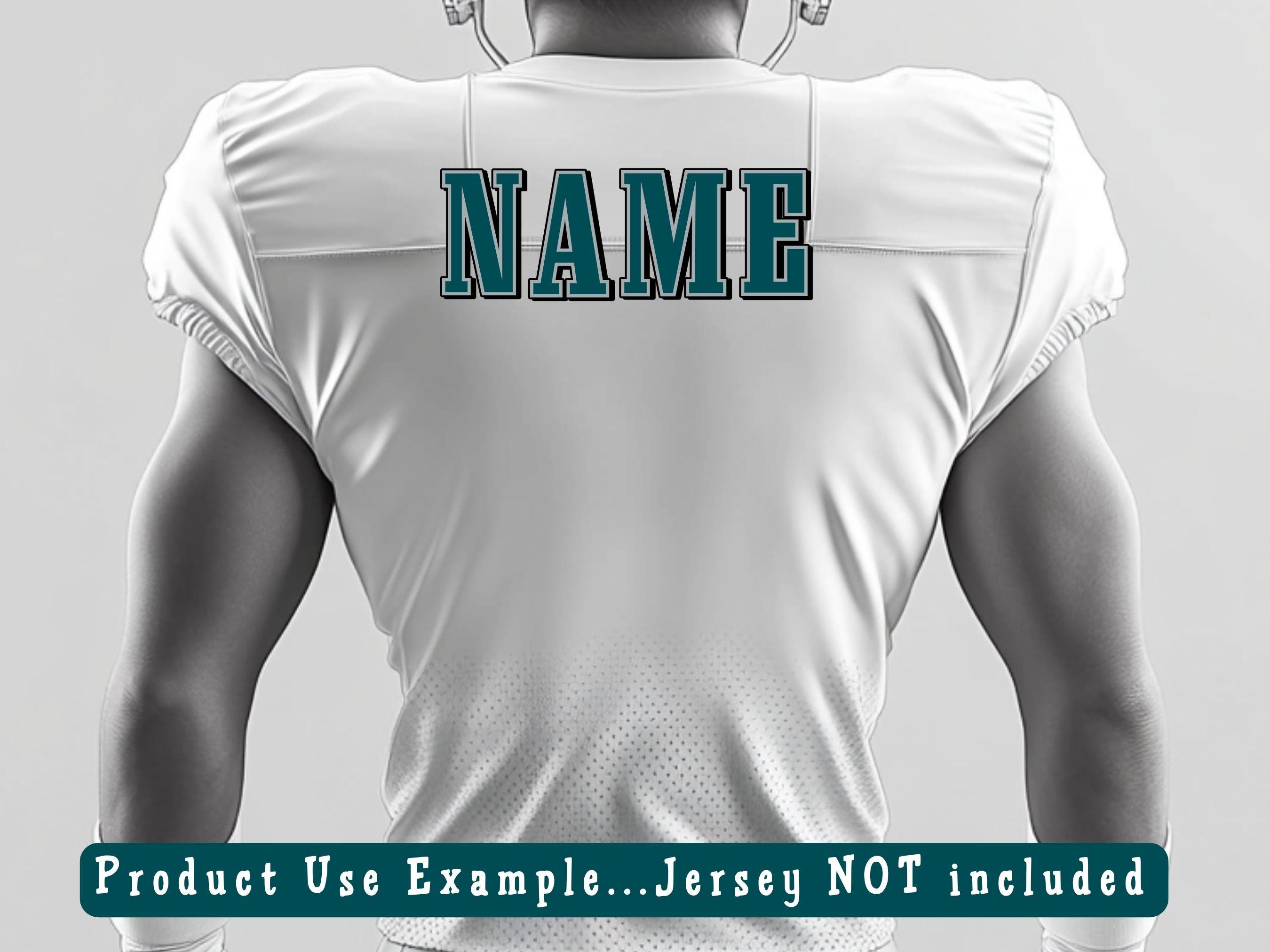 Philadelphia Eagles Font: Football Jersey Letters PNG (digital Download ...