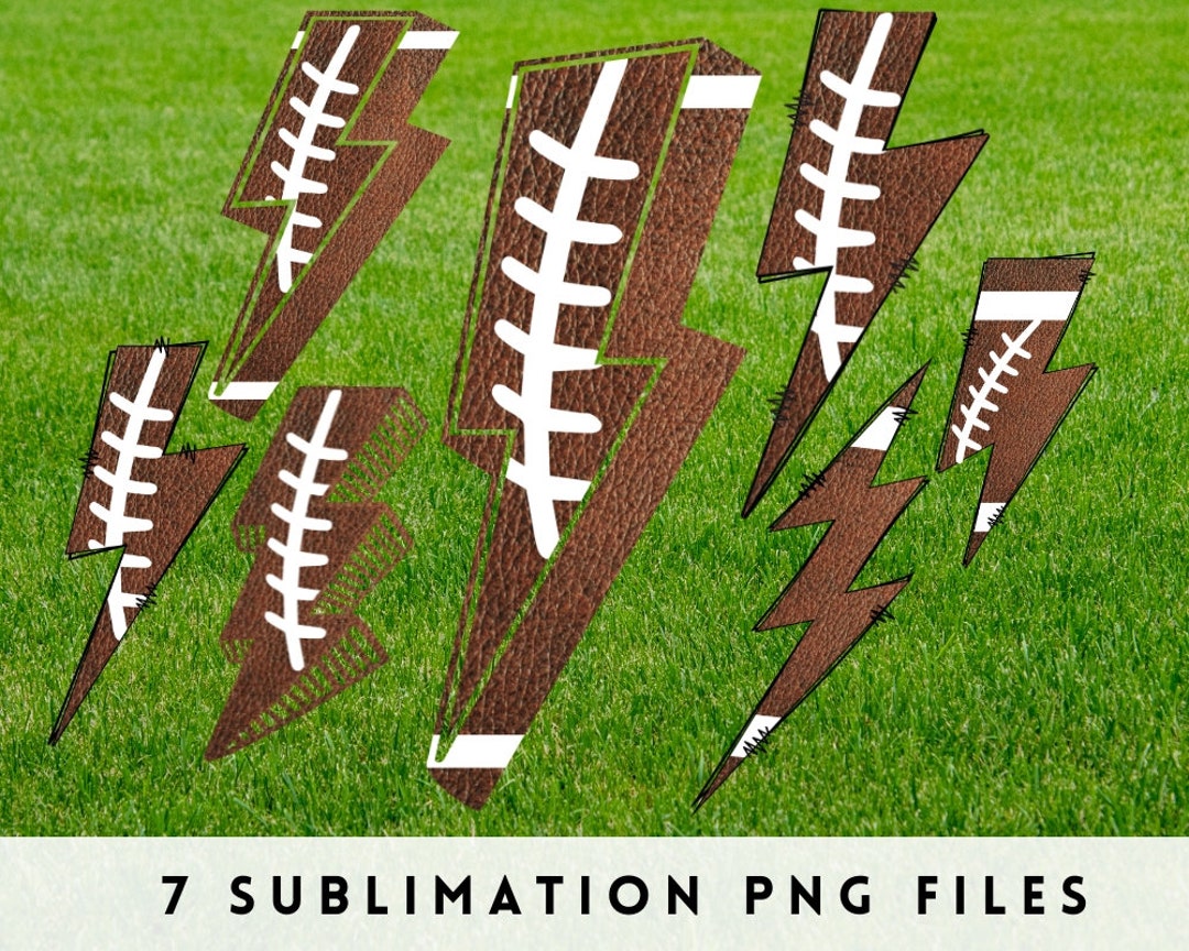 Retro Football Bolts PNG: Sublimation Design (digital File) - Etsy